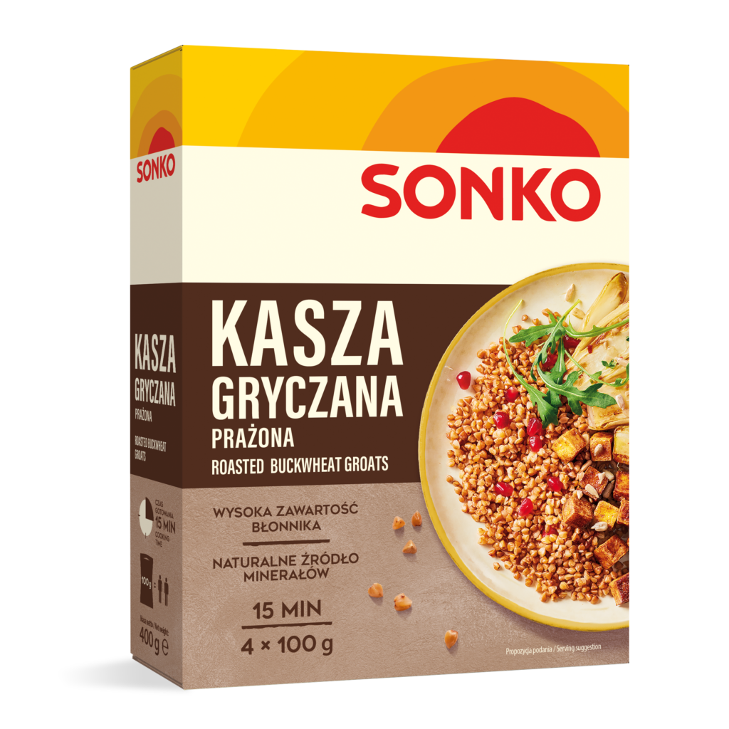 Kasza gryczana prażona 400 g - Sonko